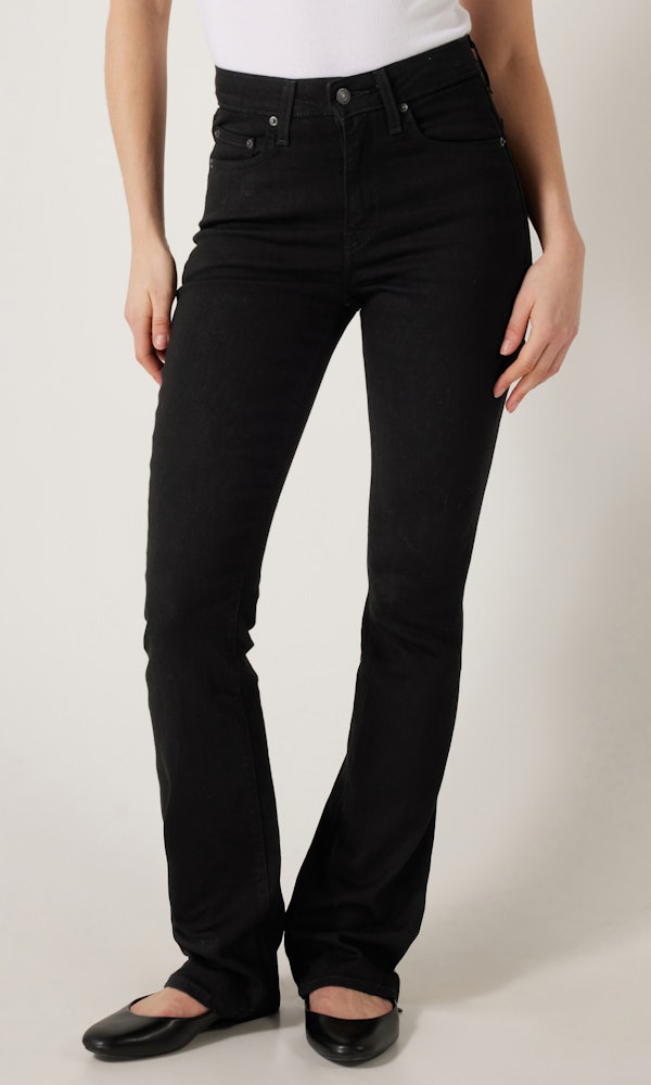 Levi's 725™ High Rise Bootcut Svart Jeans | Dame | Carlings