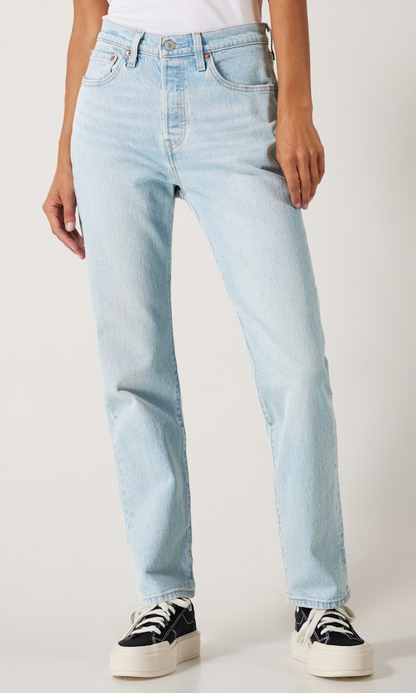 Levi's 501® Crop Lys Blå Jeans | Dame | Carlings