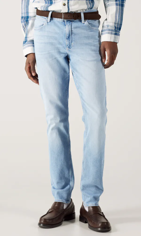 Lee Luke Lys Blå Jeans | Herre | Bukser - Jeans Carlings
